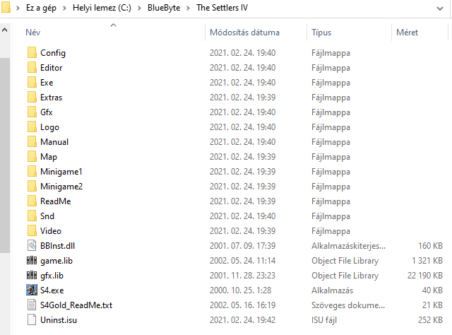 Run Settlers IV in Windows 7 and Windows 10